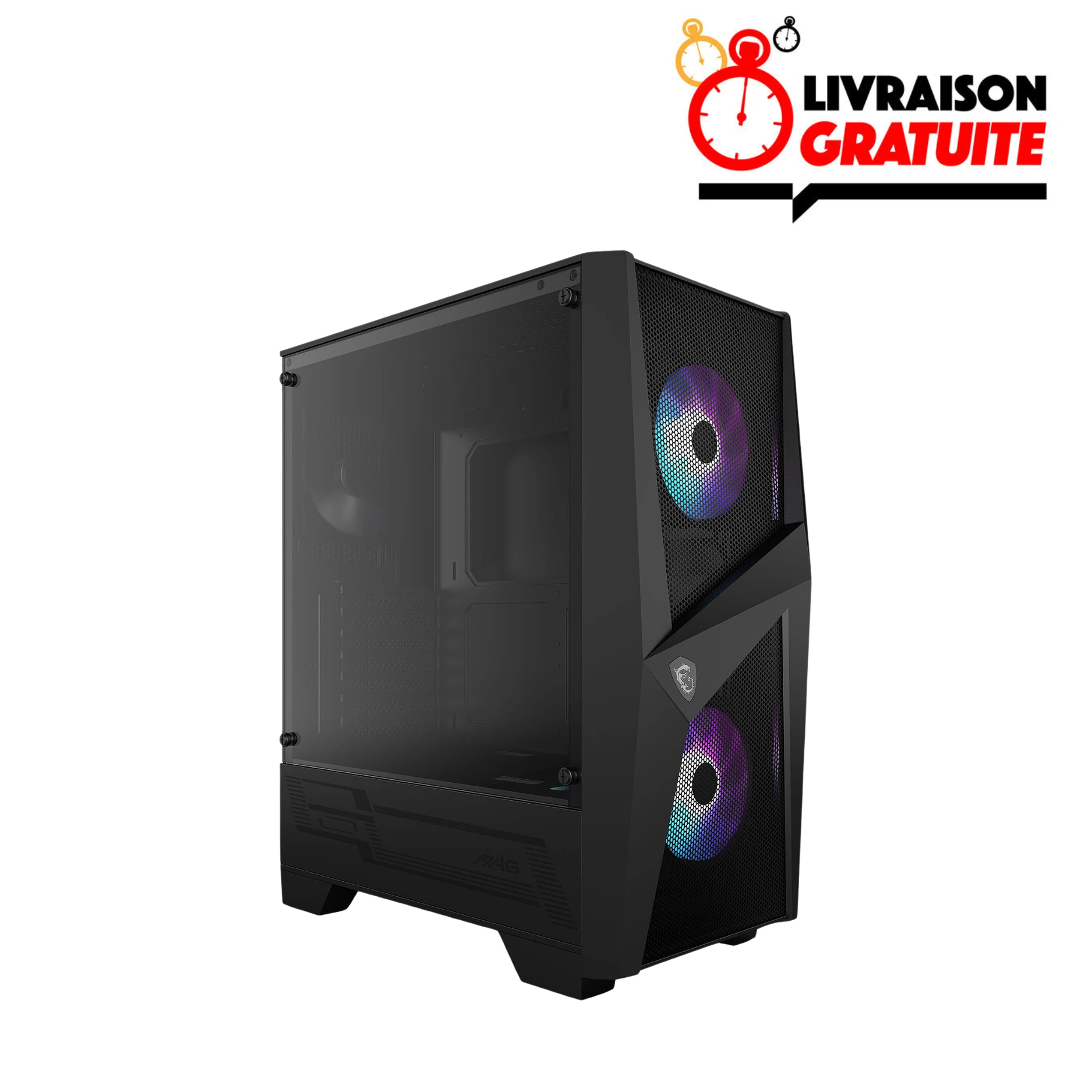 MSI MAG FORGE 100R ARGB - Africa Gaming Maroc