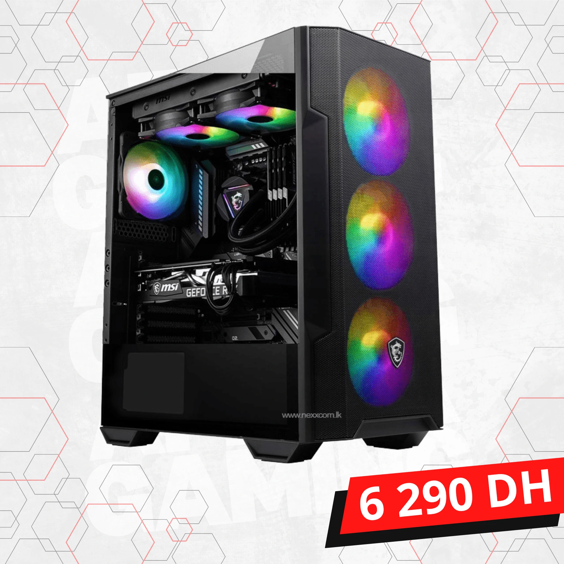 PC Gaming I5-13400 / RTX 3050 6GB - Prix Maroc - Africa Gaming Maroc